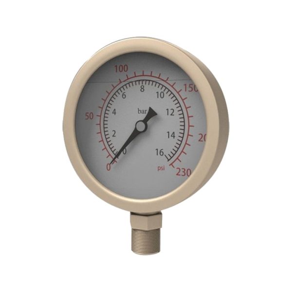 Stainless Steel Pressure Gauge 2-HVAC - FIFFCO GLOBAL